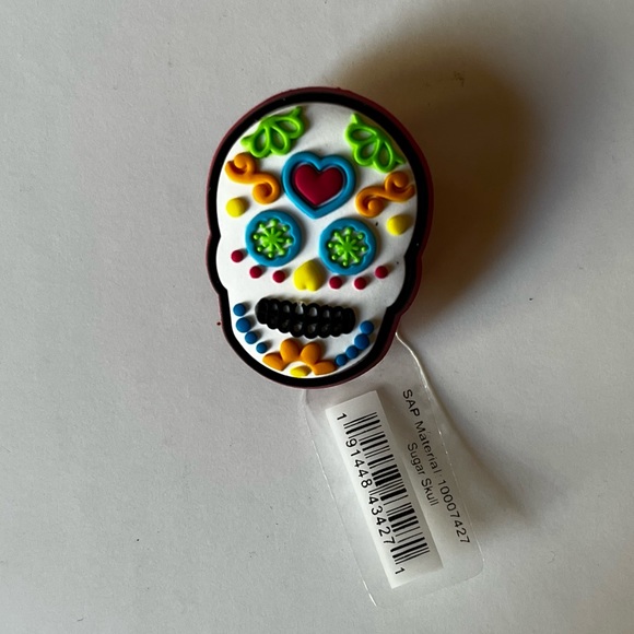CROCS | Accessories | New Crocs Jibbitz Sugar Skull | Poshmark